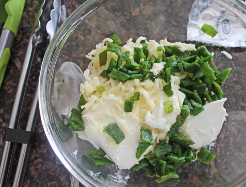 Creamy Goat Cheese & Poblano Dip - Cooking for Keeps