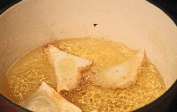 Cream Cheese, Crab, and Green Chili Wontons - Cooking for Keeps