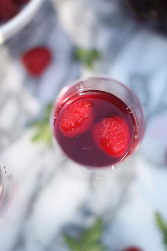 Mixed Berry Vodka Spritzers - Cooking for Keeps