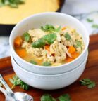 Roasted Poblano Chicken Chili - Cooking for Keeps
