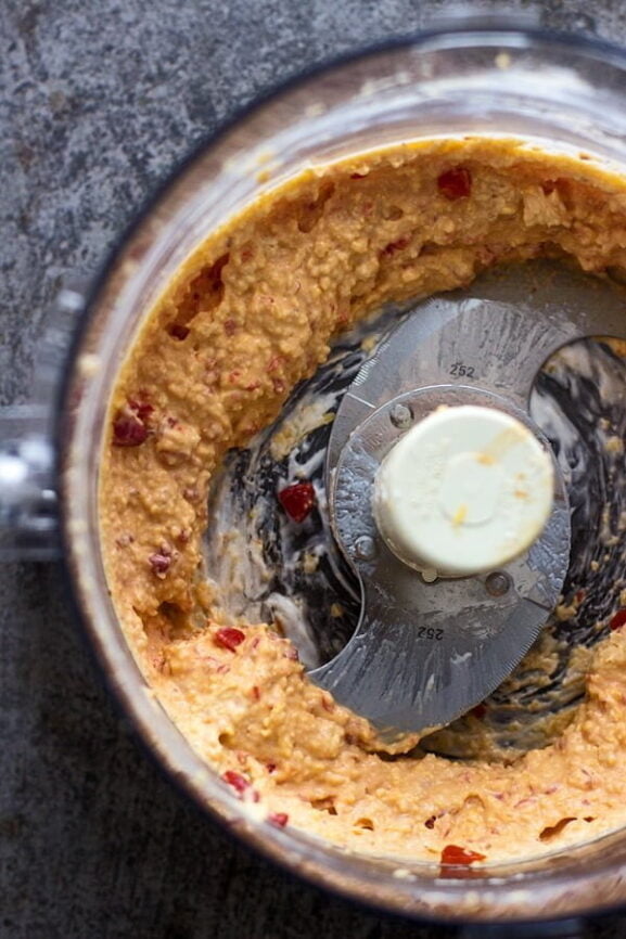Lightened-Up Chipotle Pimento Cheese Dip - Cooking for Keeps