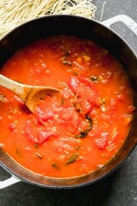 One Pot Fresh Tomato Pasta - Cooking for Keeps