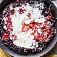 Chipotle Raspberry Black Bean Dip - Cooking for Keeps