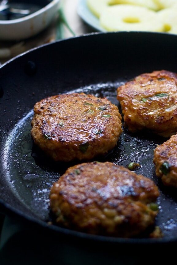 Teriyaki Salmon Burgers - Cooking for Keeps