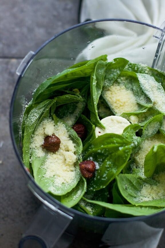 Sautéed Green Beans with Brown Butter Pesto - Cooking for Keeps