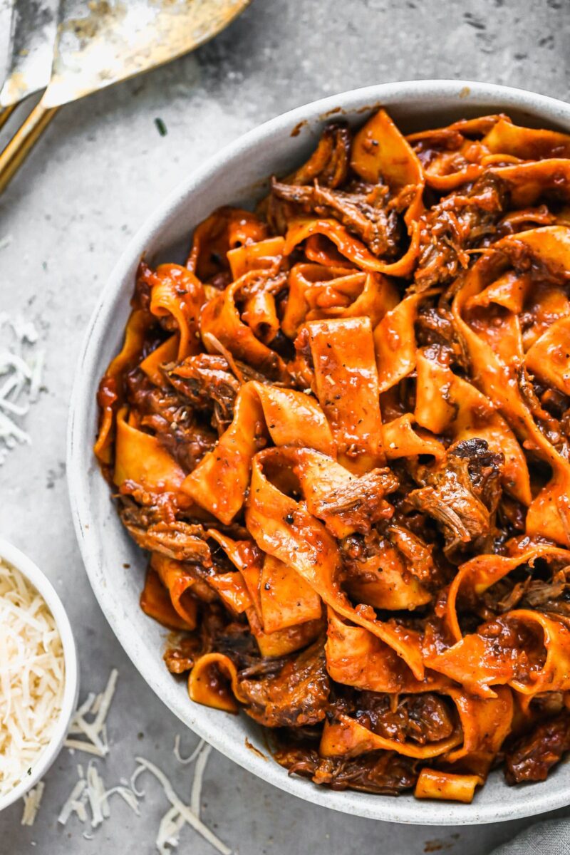 One Pot Short Rib Bolognese - Cooking for Keeps