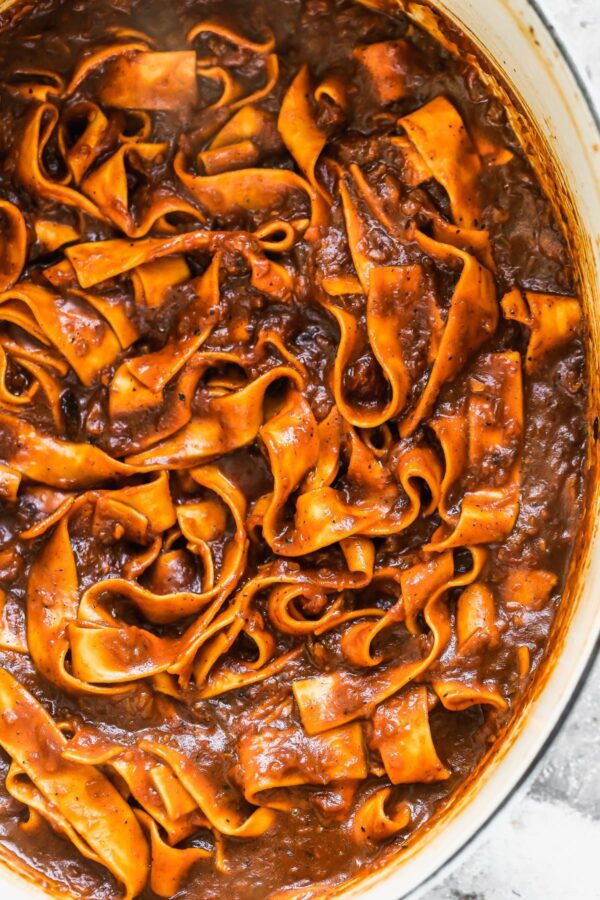 One Pot Short Rib Bolognese - Cooking for Keeps