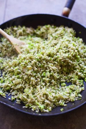 Broccoli Fried Rice - Cooking for Keeps