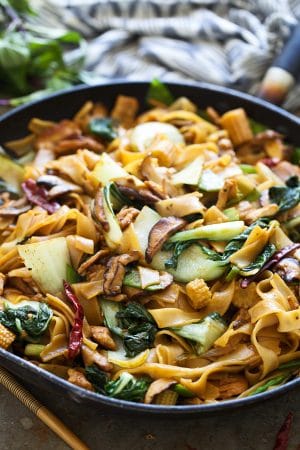 Easy Drunken Noodles (Pad Kee Mao) - Cooking for Keeps