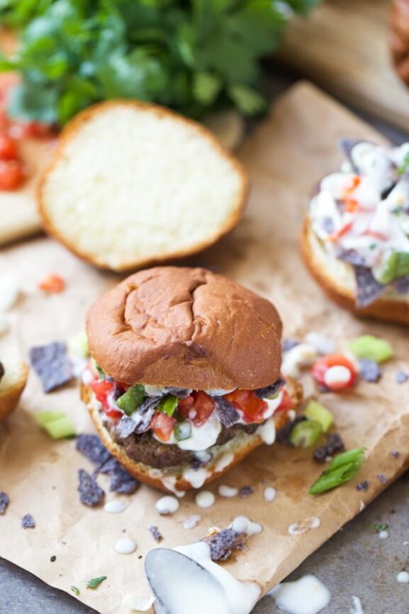 Loaded Nacho Sliders - Cooking for Keeps