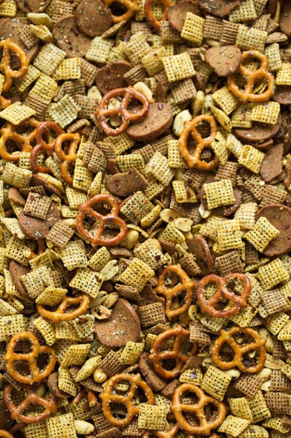 Firecracker Chex Mix - Cooking for Keeps