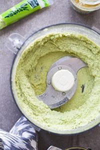 Wasabi Edamame Hummus - Cooking for Keeps