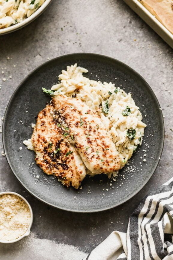 Parmesan Broiled Tilapia - Cooking for Keeps
