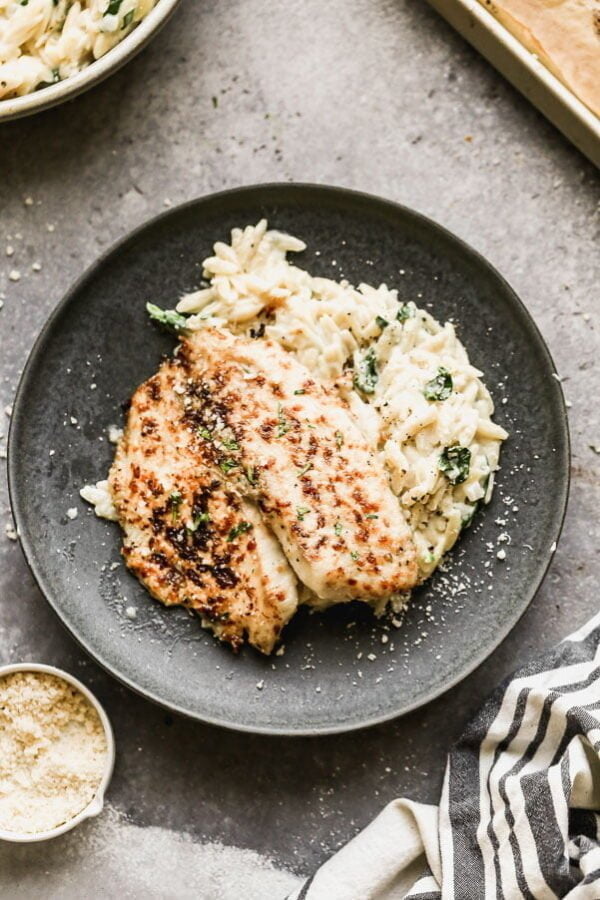 Parmesan Broiled Tilapia - Cooking for Keeps