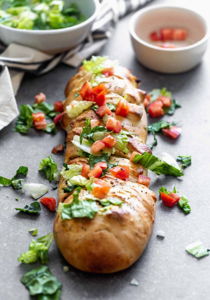 Cheeseburger Stromboli - Cooking for Keeps