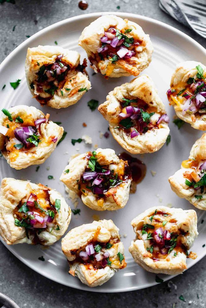 Cheesy Barbecue Chicken Bites - Cooking for Keeps