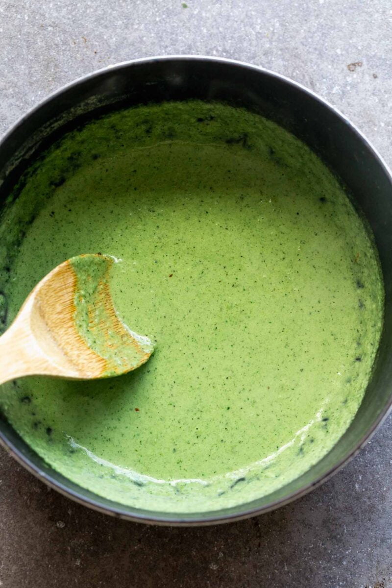 Creamy Roasted Poblano Pasta - Cooking for Keeps