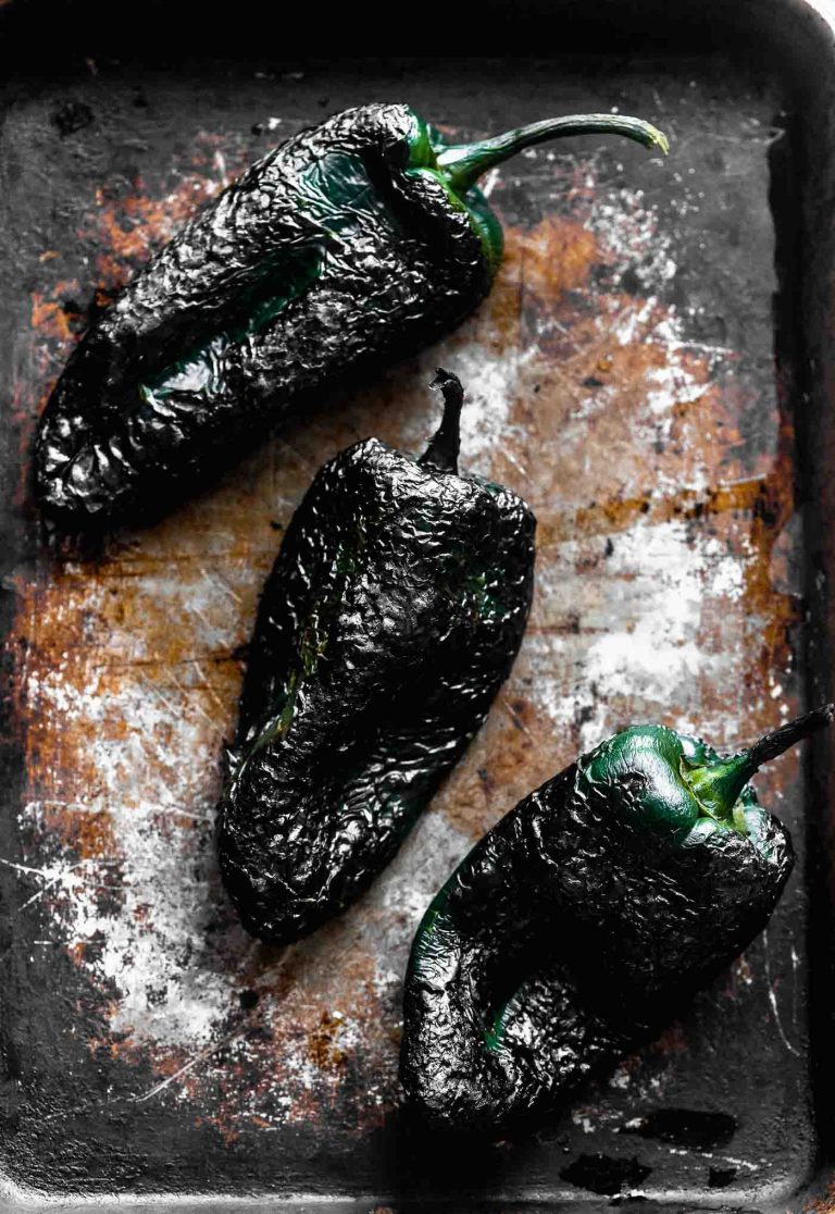 Creamy Roasted Poblano Pasta - Cooking for Keeps