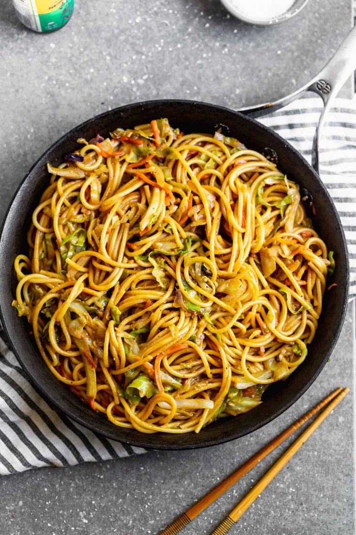 5-Ingredient Peanut Noodles - Cooking for Keeps