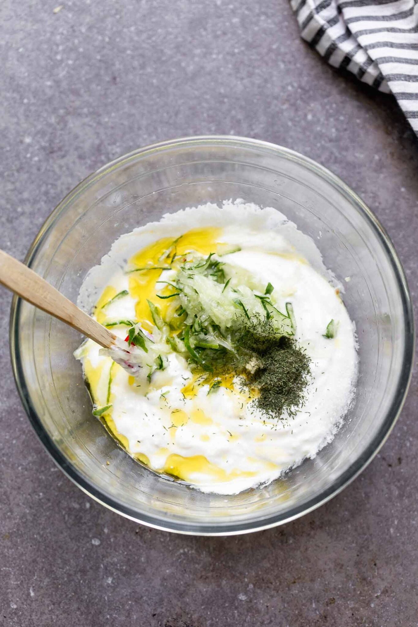 Greek Crudités with Tzatziki and Pita Chips - Cooking for Keeps