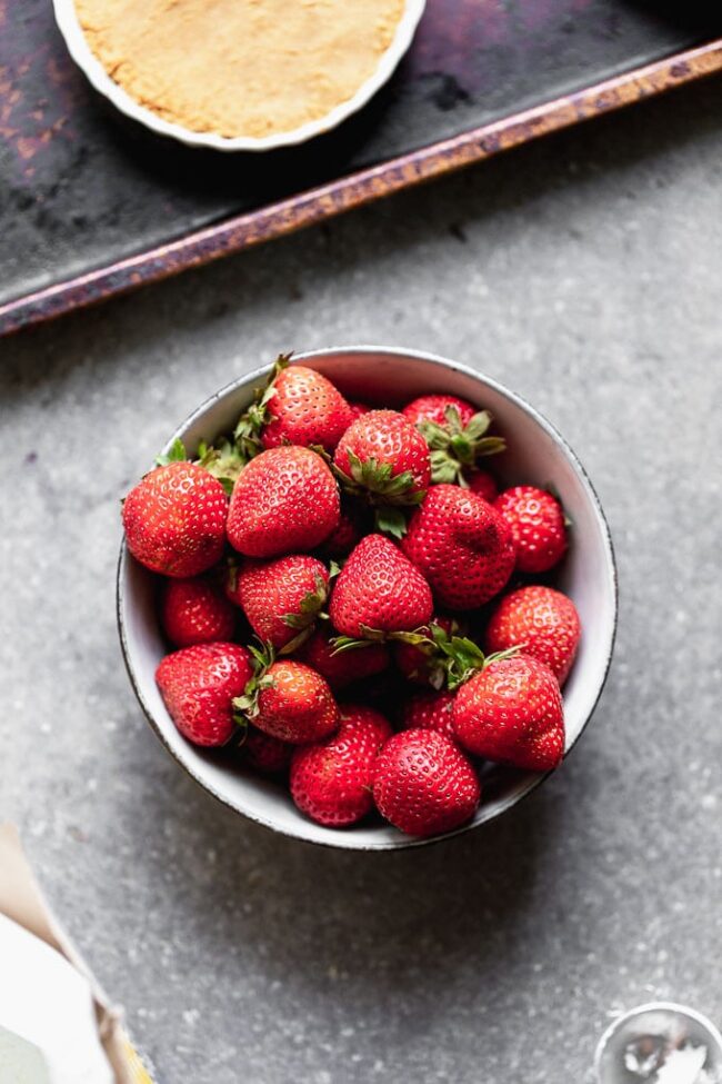 Mini Strawberry Custard Tarts - Cooking for Keeps