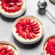 Mini Strawberry Custard Tarts - Cooking for Keeps