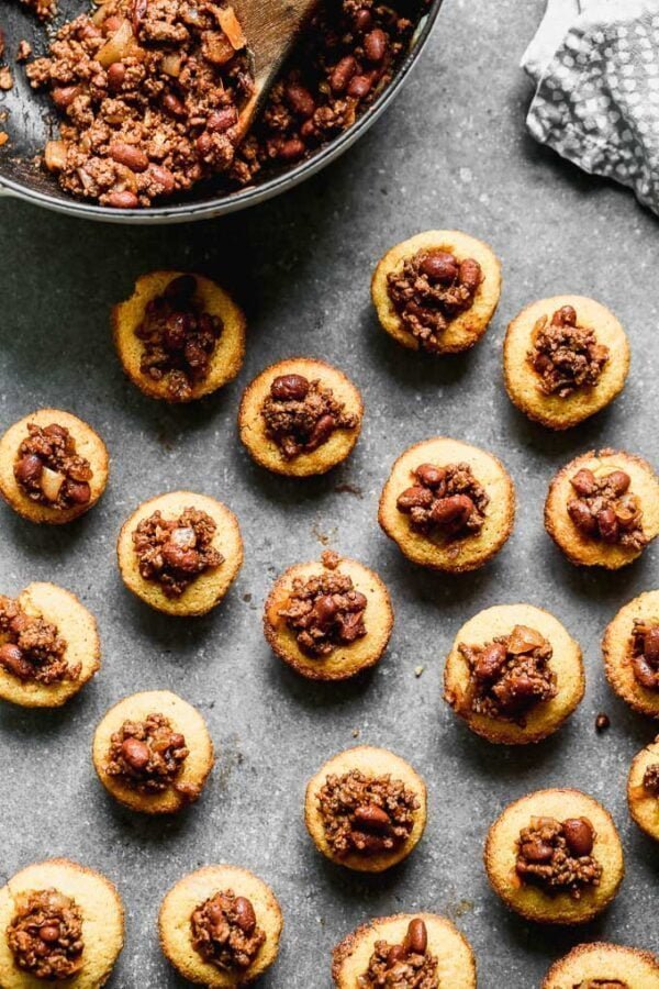 Cornbread and Chili Muffins - Cooking for Keeps