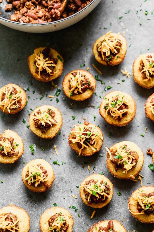 Cornbread and Chili Muffins - Cooking for Keeps
