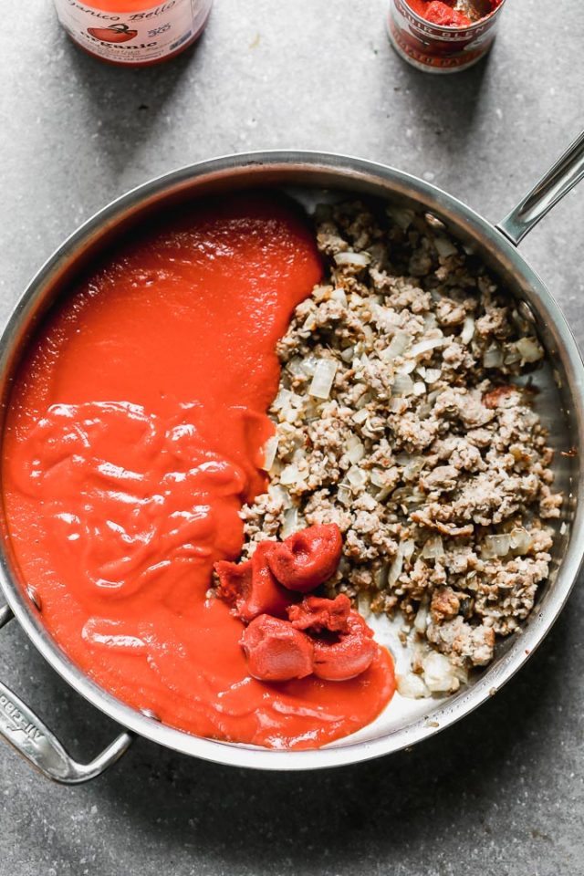 One Pot Deconstructed Lasagna - Cooking for Keeps