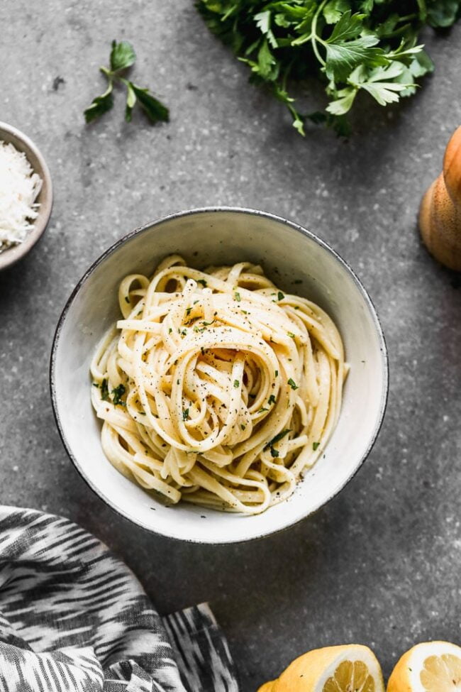5-Ingredient Pasta Limone - Cooking for Keeps