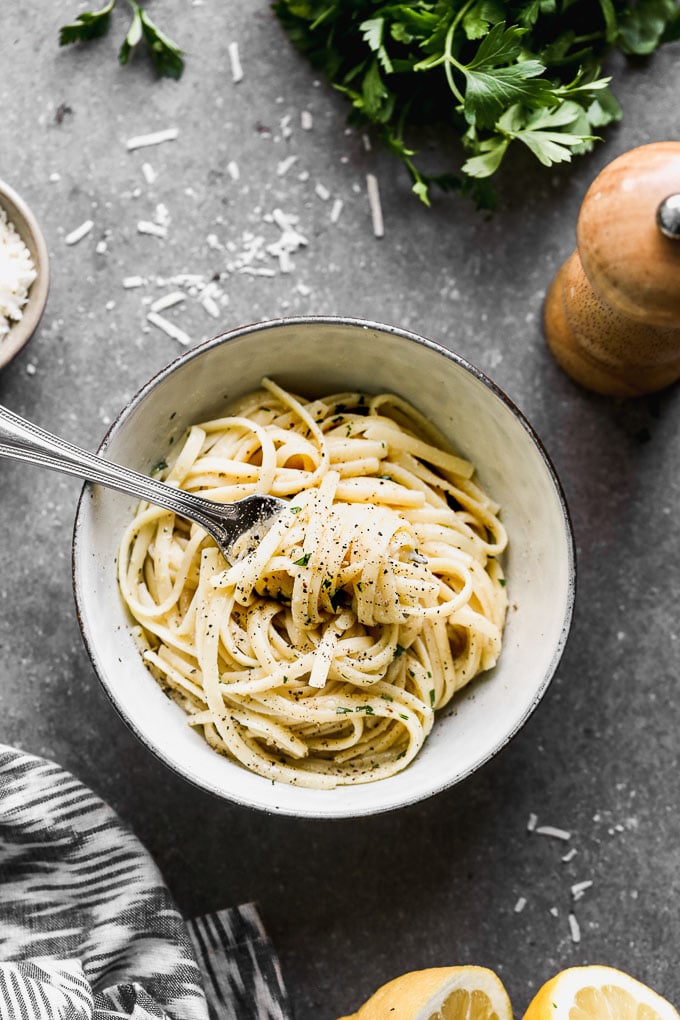 5-Ingredient Pasta Limone - Cooking for Keeps