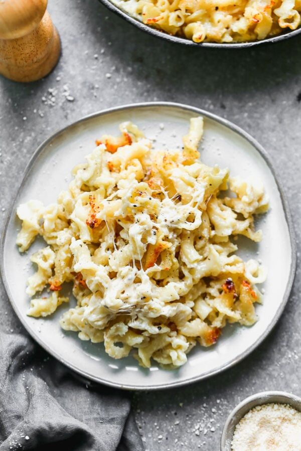 Cheesy Pasta Gratin (5 ingredients!) - Cooking for Keeps