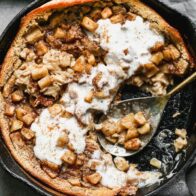 Caramel Apple Clafoutis Recipe - Cooking for Keeps