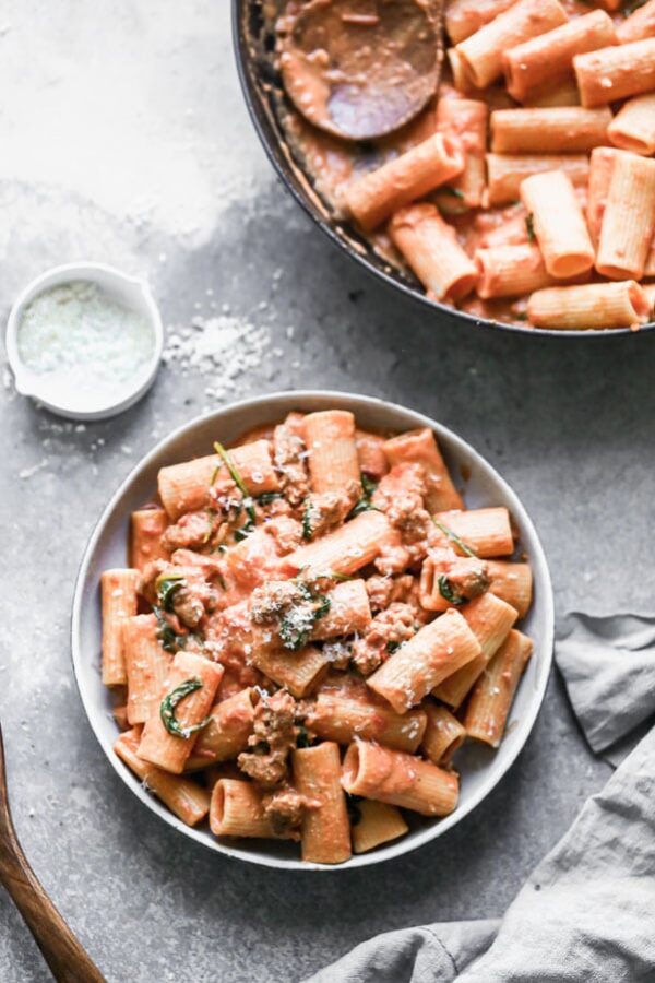 Rigatoni Vodka - Cooking for Keeps