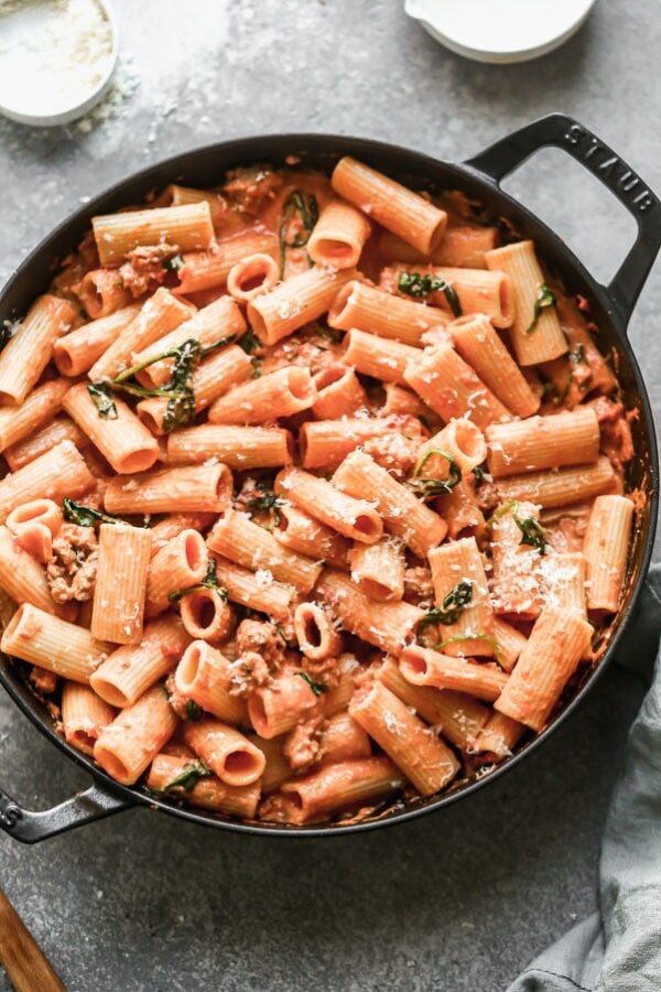 Rigatoni Vodka - Cooking for Keeps