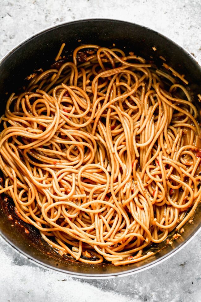 Spicy Dan Dan Noodles with Chicken - Cooking for Keeps