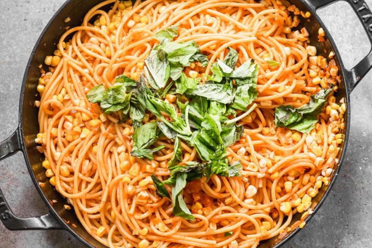 Summery Burrata Pasta - Cooking for Keeps