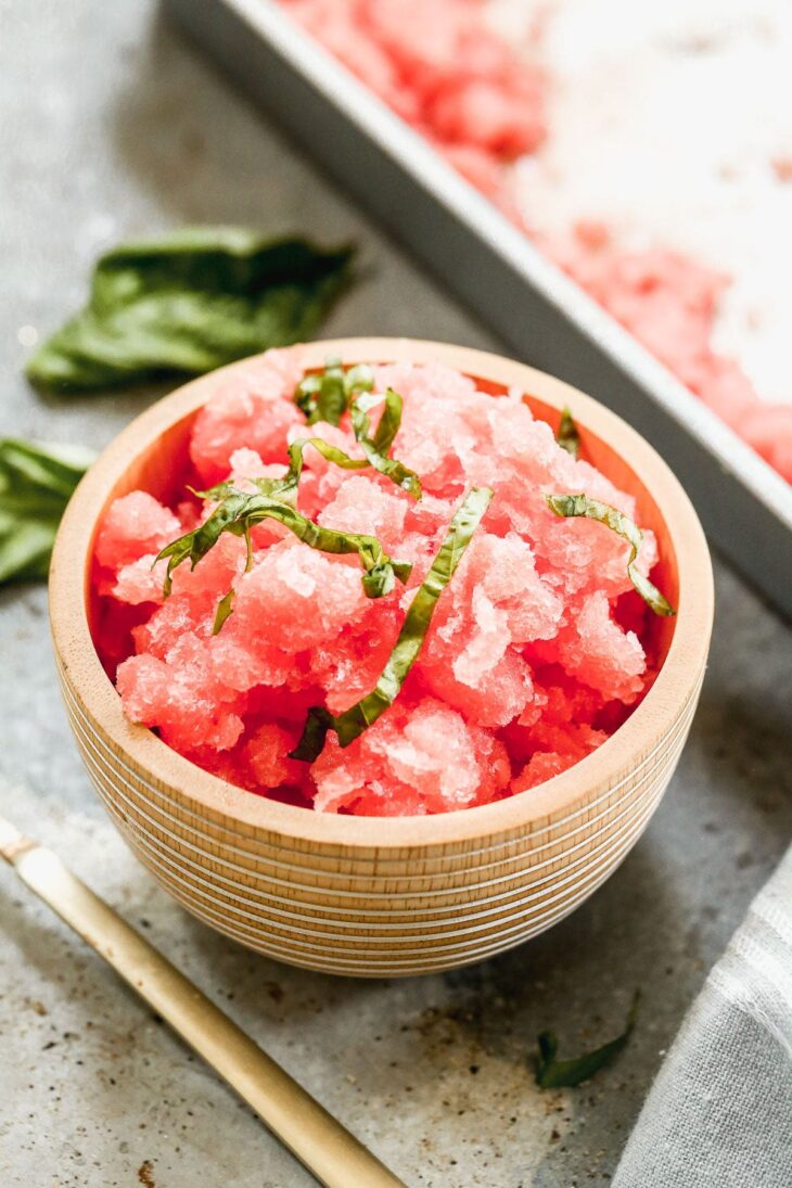 Easy Watermelon Granita - Cooking for Keeps