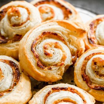 Puff Pastry Pinwheels - Cooking for Keeps