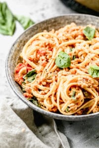 Summery Chicken Ragu - Cooking for Keeps