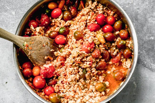 Summery Chicken Ragu - Cooking for Keeps