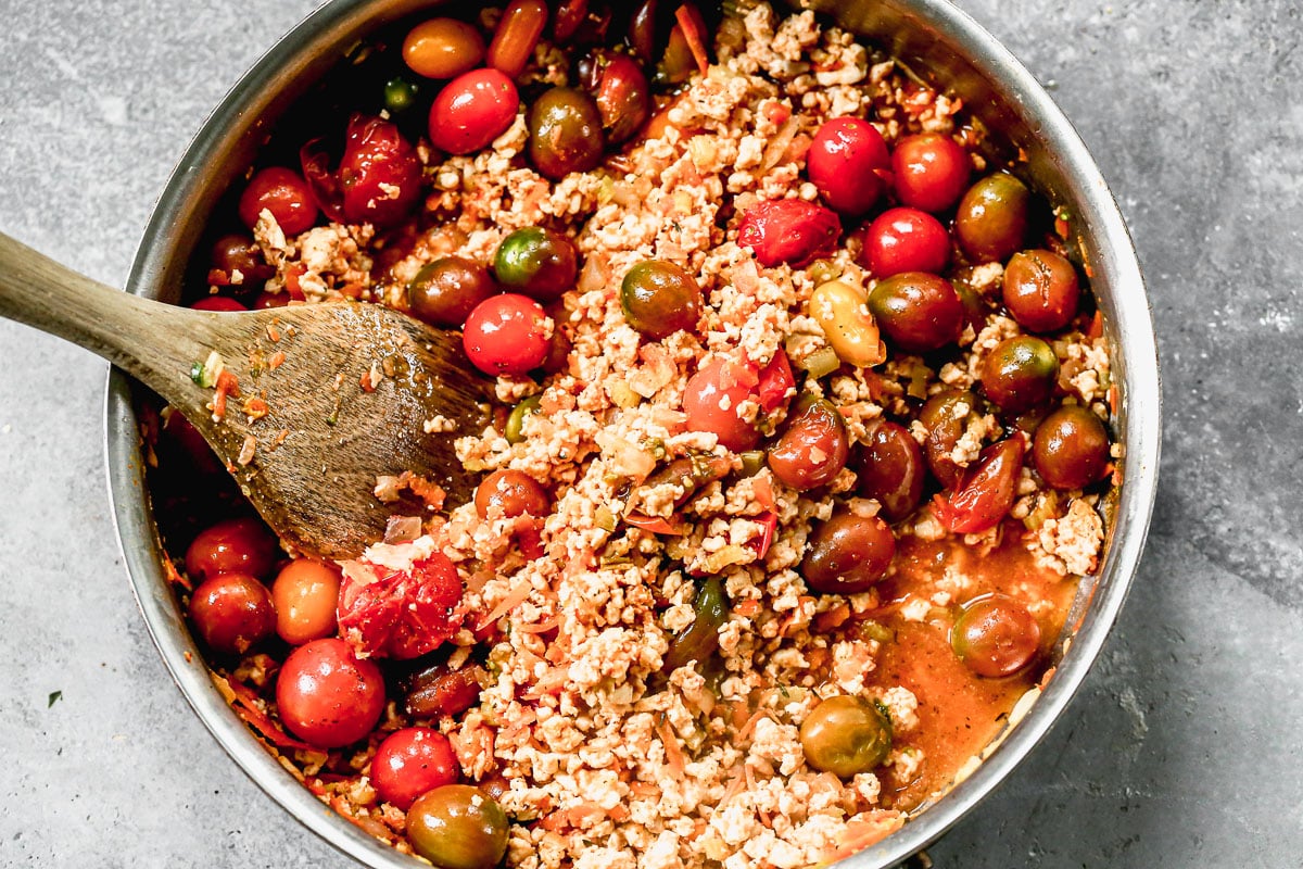 Summery Chicken Ragu - Cooking for Keeps