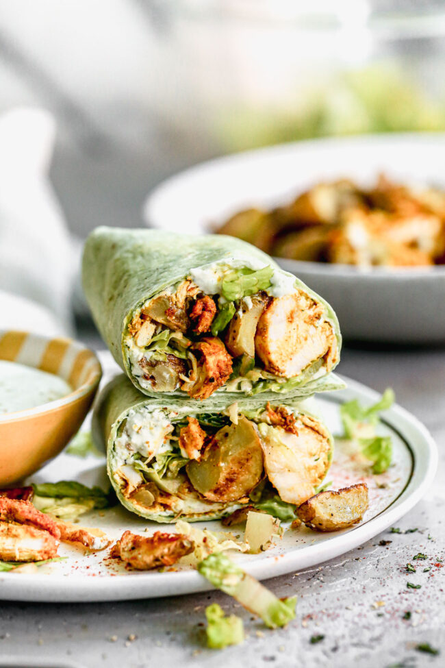 Chicken Shawarma Wraps - Cooking for Keeps