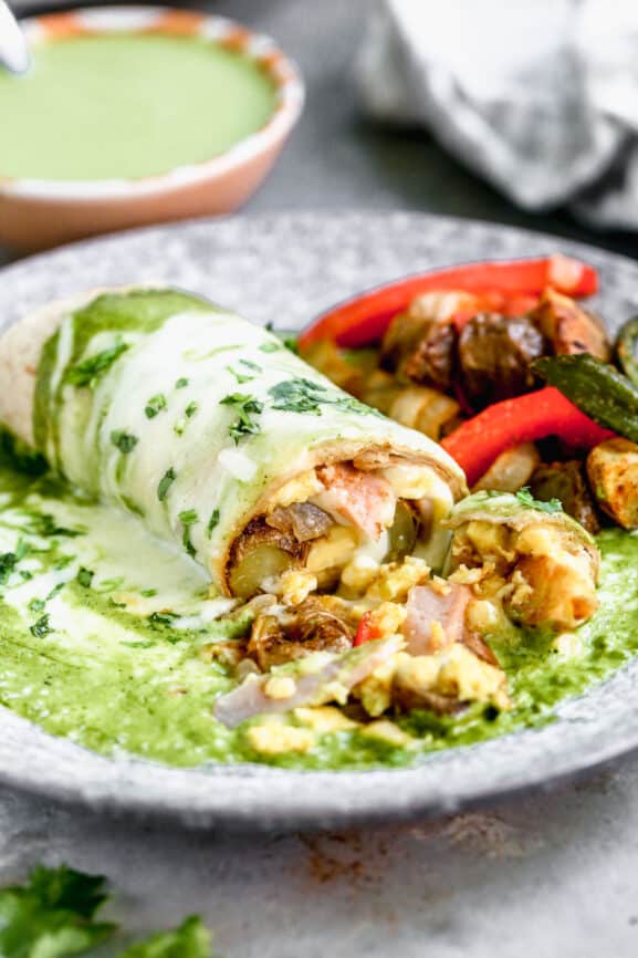 Green Chile Breakfast Burrito Recipe - Cooking for Keeps