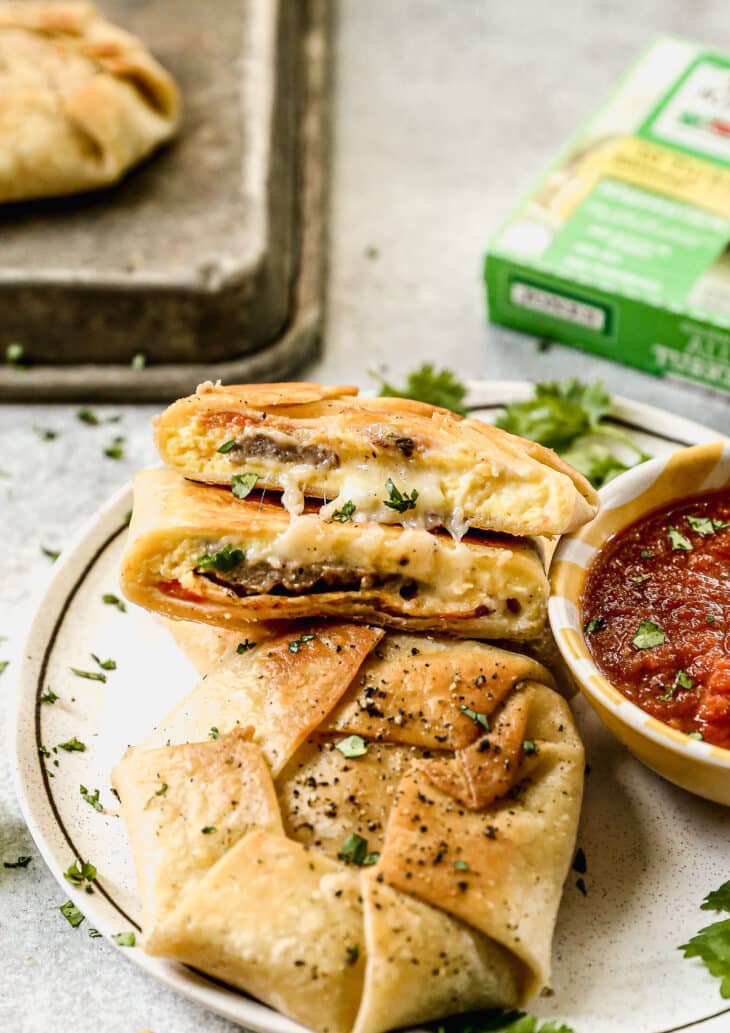 Breakfast Crunch Wraps - Cooking for Keeps