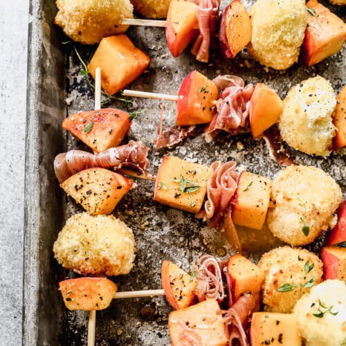 Goat Cheese Caprese Skewers - Cooking for Keeps