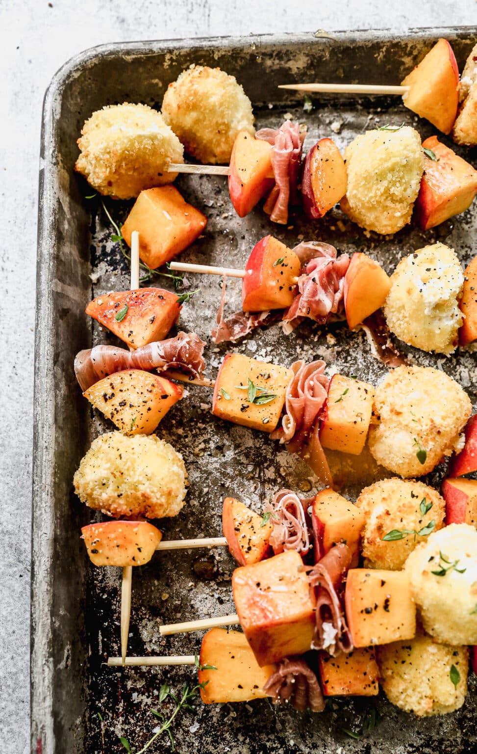 Goat Cheese Caprese Skewers - Cooking for Keeps