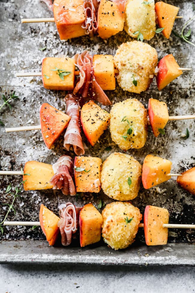 Goat Cheese Caprese Skewers - Cooking for Keeps