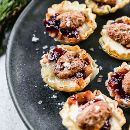 Baked Brie Bites - Cooking for Keeps