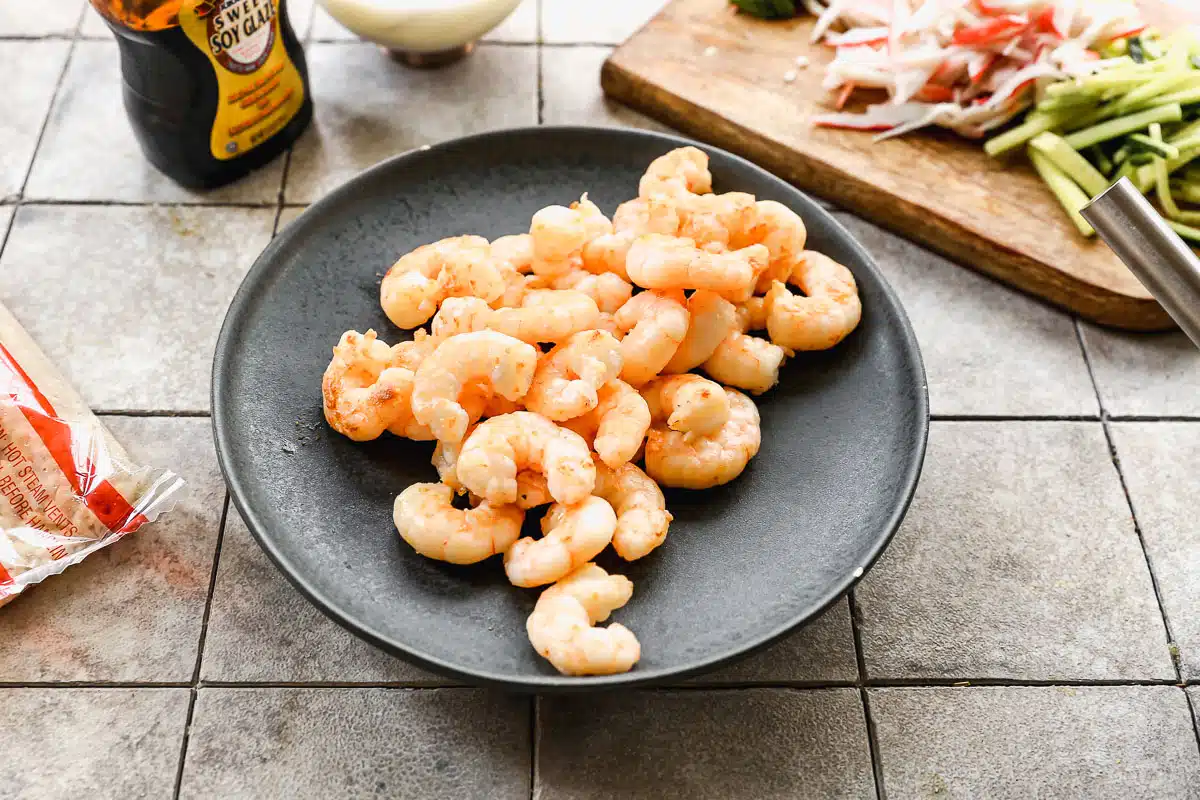 Shrimp Poke Bowl - Cooking for Keeps